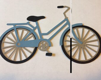 Bicycle die cut | Etsy