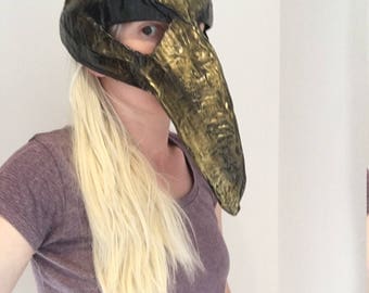 Crow mask | Etsy