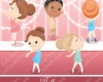 Ballerina Clipart 80%OFF Ballerina Graphics COMMERCIAL USE