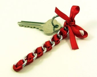 Bow keychain | Etsy