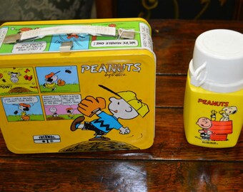 Peanuts lunch box | Etsy