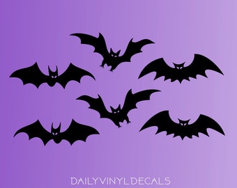Bat stickers | Etsy
