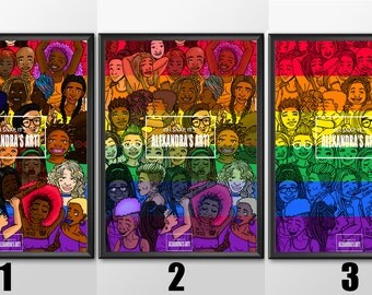 Gay pride poster | Etsy