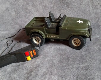 Vintage toy jeep | Etsy
