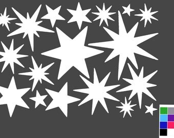 Constellation Wall Decals Star Decals Modern Wall Decals