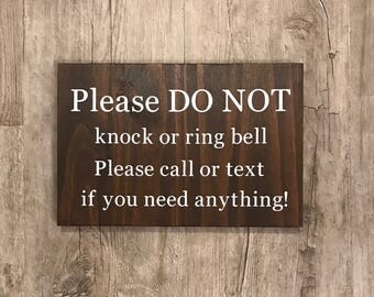 Please do not knock | Etsy