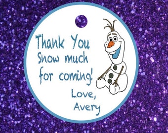 Olaf thank you | Etsy