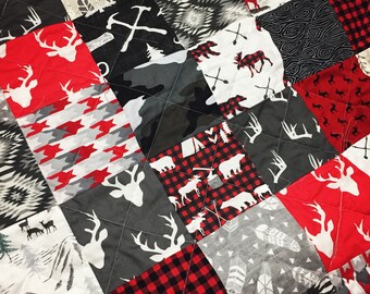 Lumberjack quilt | Etsy