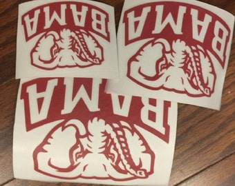 Alabama car decal | Etsy