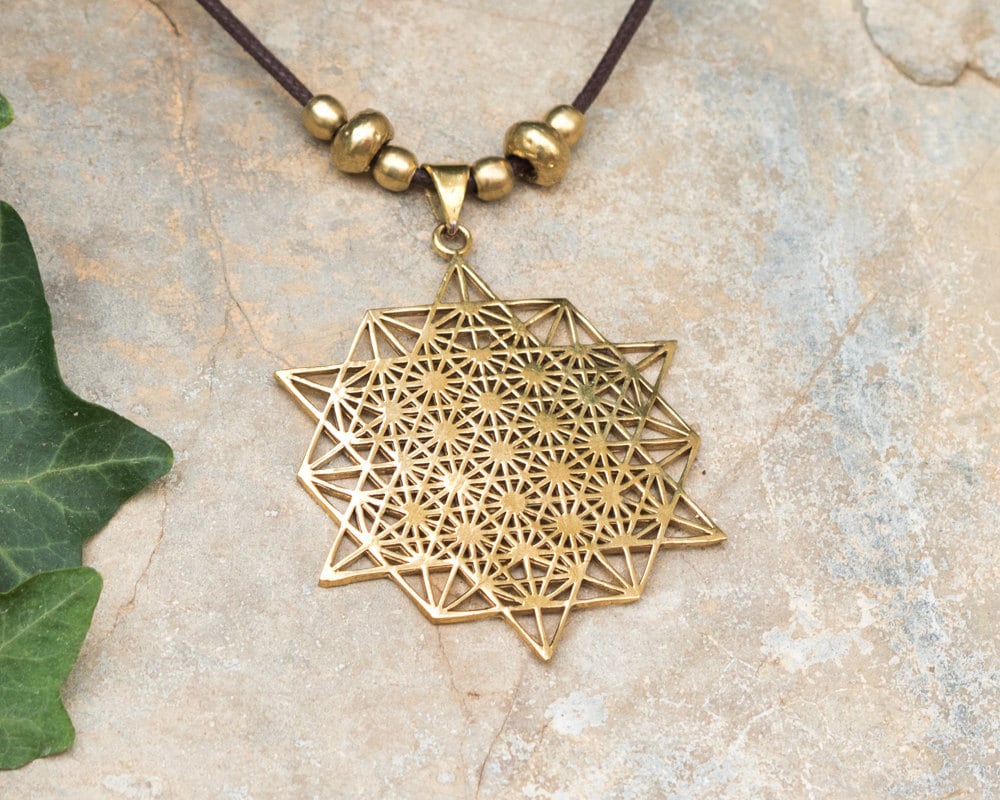 Sacred Geometry Jewelry // Sacred Geometry Necklace