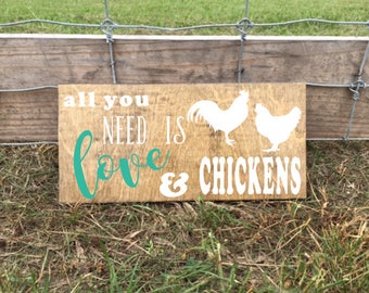 Chicken signs | Etsy