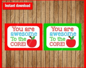 Awesome teacher tag | Etsy