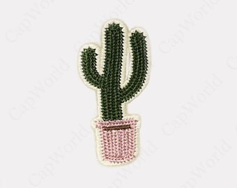 Cactus embroidery | Etsy