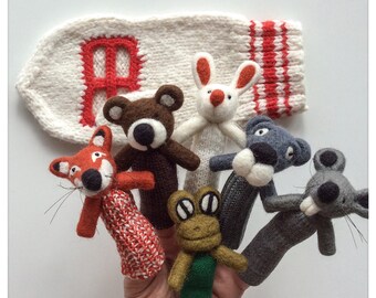 Animal mittens | Etsy