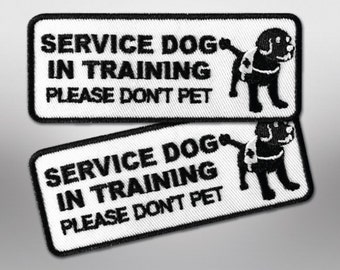 Service dog patch | Etsy