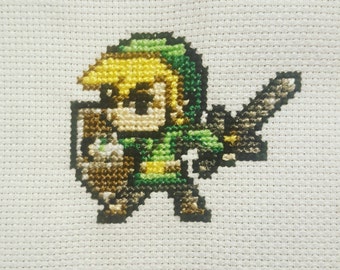 Zelda cross stitch | Etsy