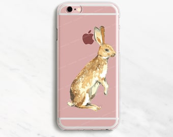 Rabbit phone case | Etsy