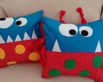 Monster cushion | Etsy