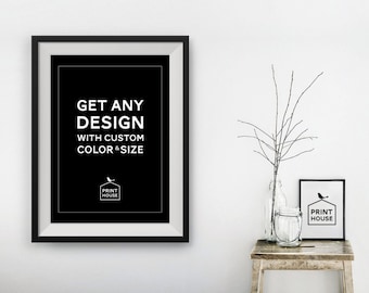 Custom size art | Etsy