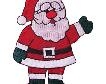 Santa claus fabric | Etsy