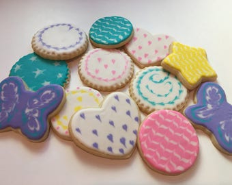 Tea party cookies | Etsy