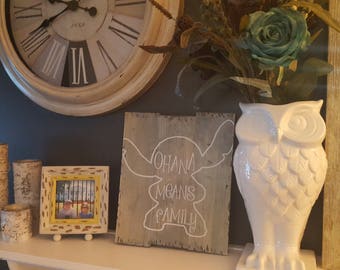Ohana sign | Etsy