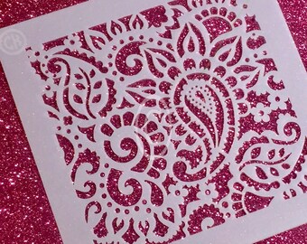 Bohemian stencil | Etsy