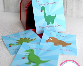 Dinosaur valentine | Etsy