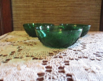 Green oatmeal glass | Etsy