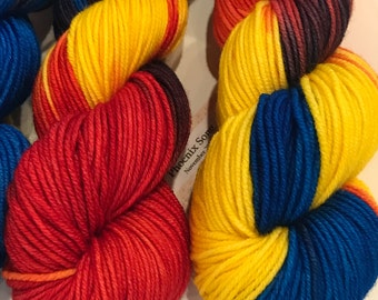 Yarns inspired by Literature by CanonHandDyes on Etsy