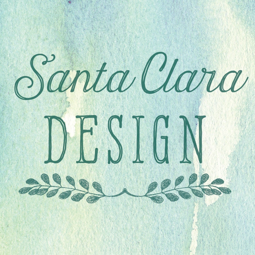 Santa Clara Design Print Shop by SantaClaraDesign on Etsy