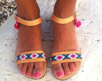 Gypsy sandals | Etsy