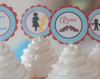 Wizard of oz cupcake | Etsy