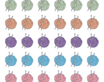 Knitting labels | Etsy