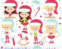 Unique elf clipart related items | Etsy