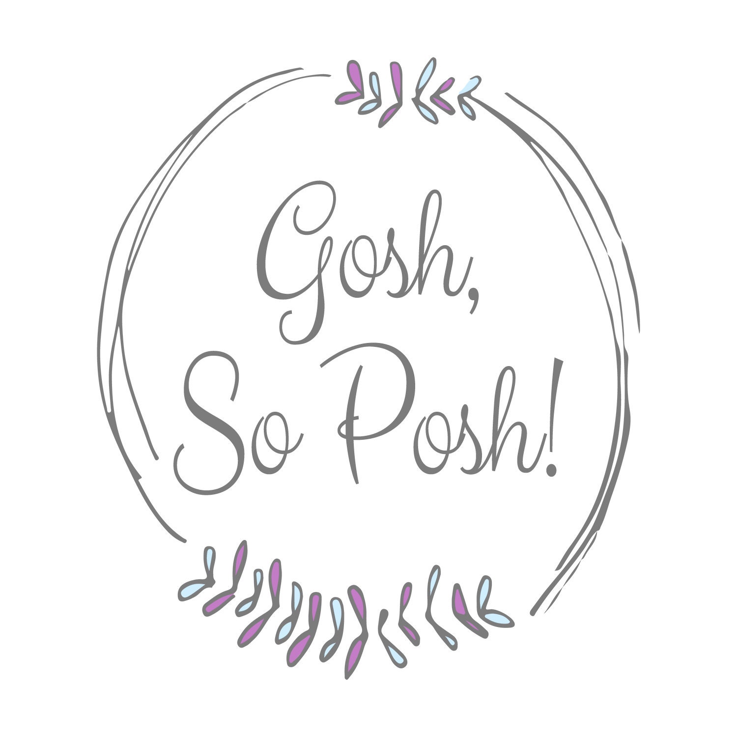 Gosh So Posh by GoshSoPosh on Etsy