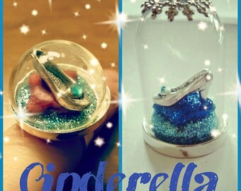 Items similar to ORIGINAL PAINTING Cinderella and glass slipper Disney ...