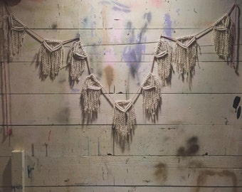 Macrame banner | Etsy