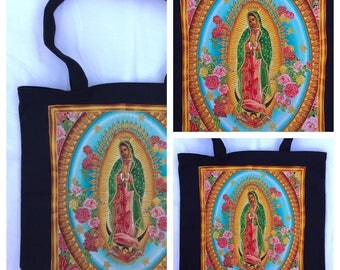 Virgin mary fabric | Etsy