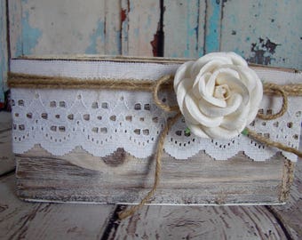 Rustic wood box | Etsy