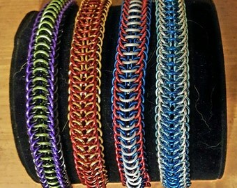 Handmade Chainmail Jewelry by DreamersChainmail on Etsy