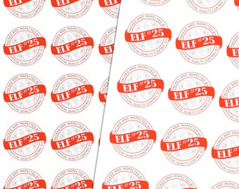 Inspected by elf | Etsy