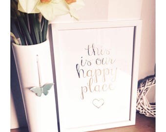 Our happy place | Etsy