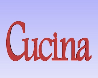 Cucina sign | Etsy