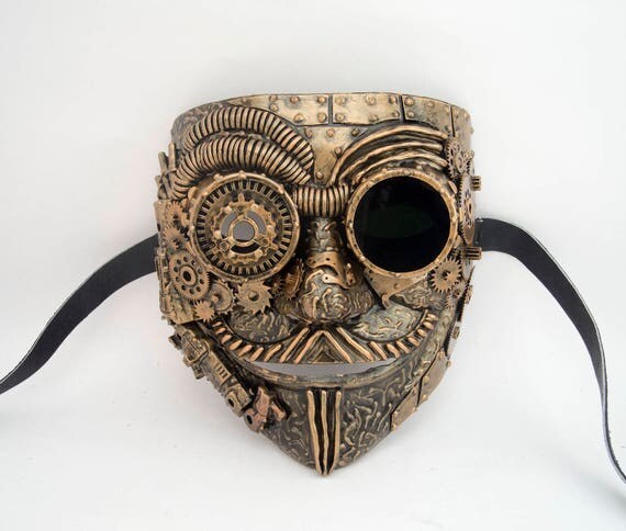 steampunk techno phantom mascarade mask Anonymous V for Vendetta ...