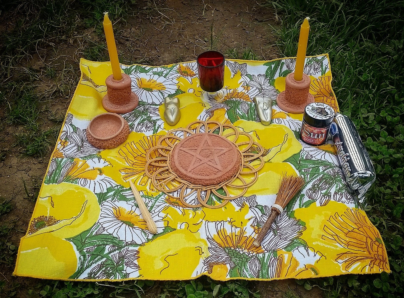 Summer Solstice Altar Kit Midsummer altar set Litha ritual