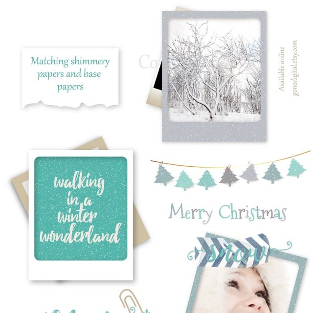 Digital Scrapbooking Papers & Clip Art Craft by GoneDigital