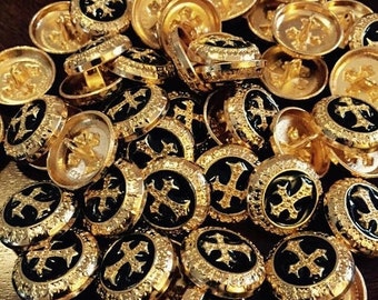 Celtic cross button | Etsy