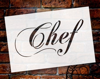 Coffee Word Art Stencil Victorian Headline Select Size