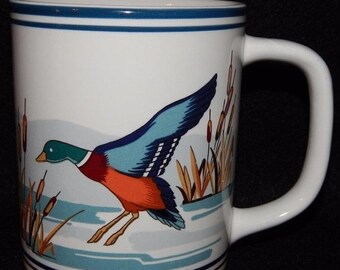 Blue duck dinnerware | Etsy